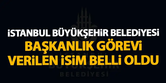 İBB Başkan Vekilliğine Nuri Aslan getirildi! Nuri Aslan kimdir ...