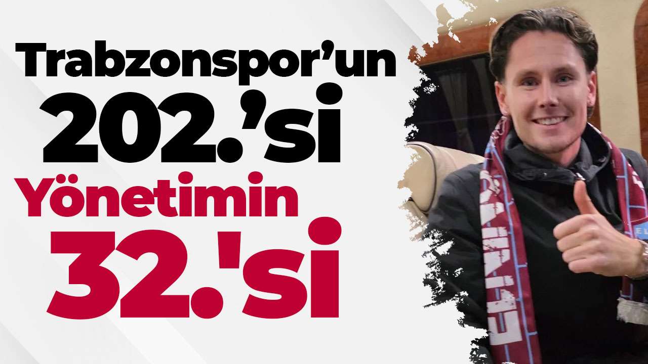 Mathias Lovik, Trabzonspor’un 202. Ertuğrul Doğan'ın 32.'si oldu ...