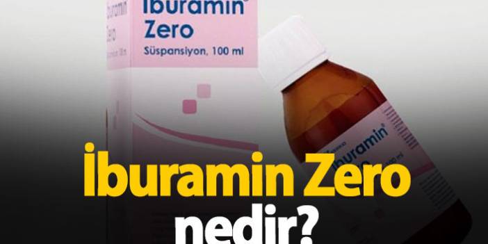 İburamin Zero nedir, ne işe yarar, yan etkisi var mı? Kimler ...
